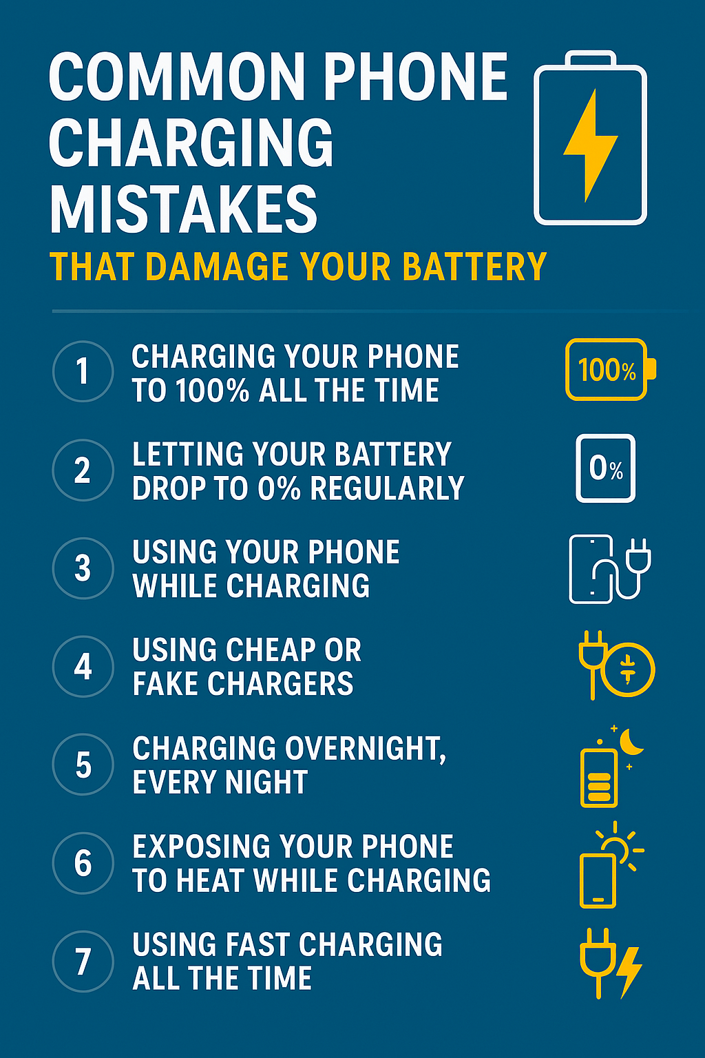 Common Phone Charging Mistakes That Damage Your Battery (And How to ...