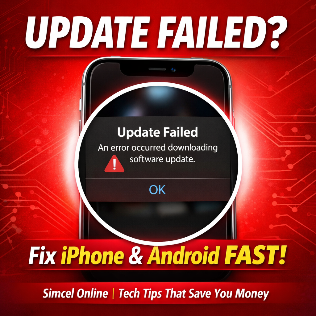 Update Failed? Here’s the Exact Order to Fix iPhone and Android Update ...